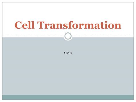 Image result for Cell Transformation