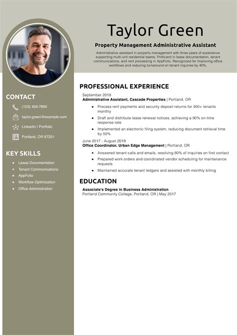 Image result for Property Manager Resume Examples/Samples