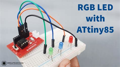 Image result for ATtiny85 RGB LED