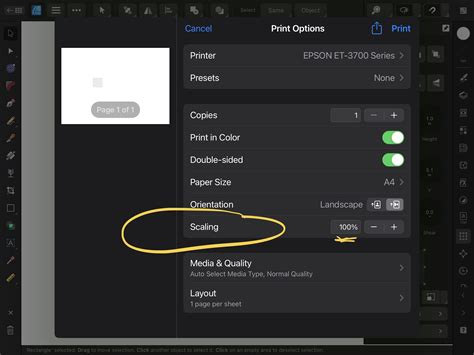 Image result for Sizing for Printing Affinity Design