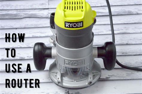 Image result for How to Use a Router