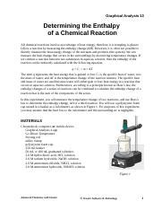 Image result for Lab 15 Reaction Enthalpy Introduction
