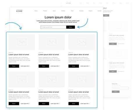 Image result for Free UI Wireframe