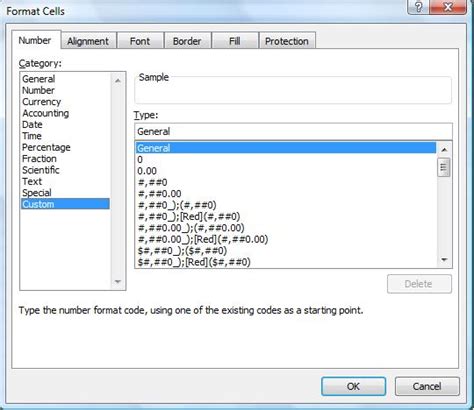 Image result for Excel Custom Number Formatting Tutorial