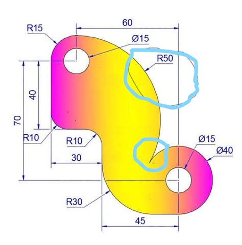 Image result for Iff Basic AutoCAD Exercise 17