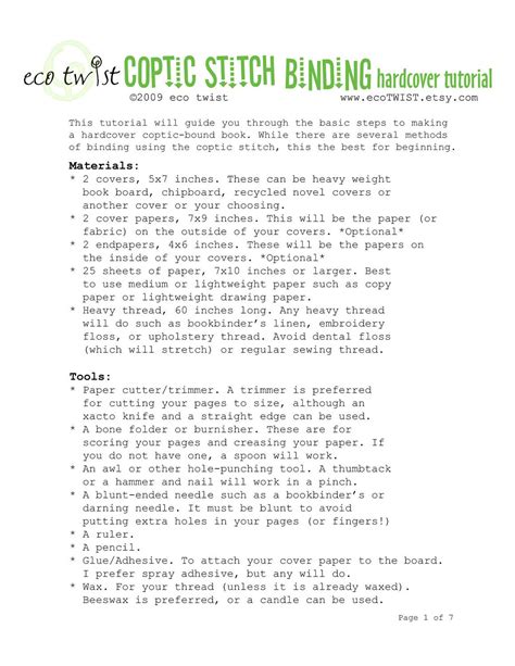 Image result for Coptic Binding Tutorial