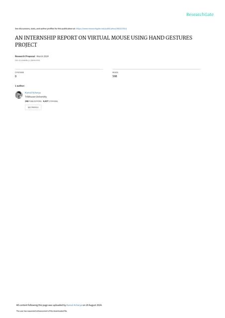 Image result for Virtual Mouse Using Hand Gestures