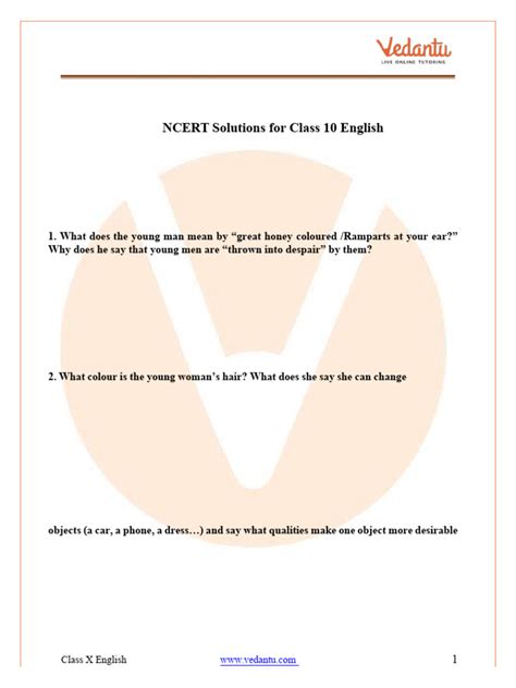 Image result for Model Class 10th Part 8 English