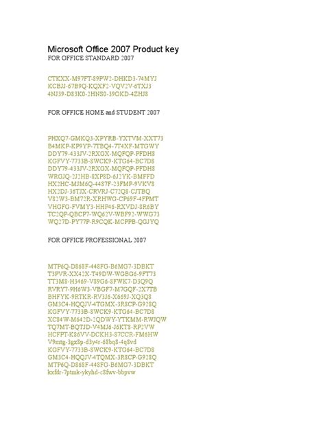 Image result for Microsoft Excel 2007 Key