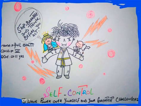 Image result for Drawing Simple Self-Control