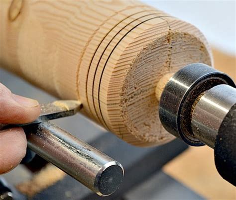 Image result for Using a Parting Tool On a Lathe