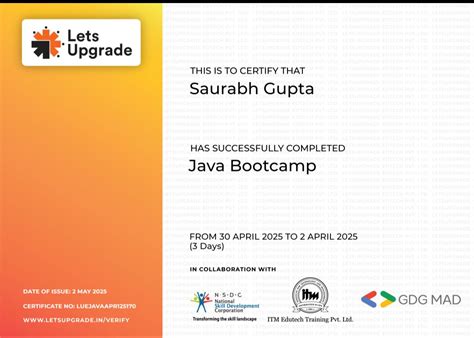 Image result for Letsupgrade Java Boot Camp
