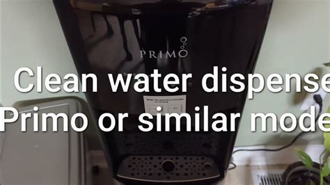 Image result for How to Clean a Bottom Loading Primo Water Dispenser
