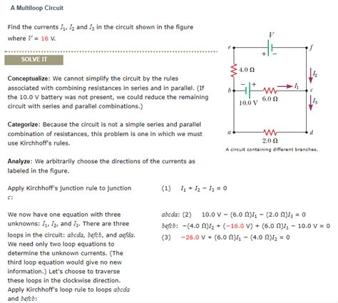 Image result for Multi-Loop Circuits Finding Currents