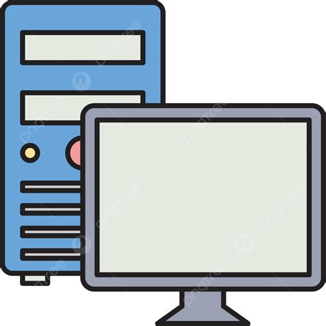 Image result for Desktop Computer Back View Vector