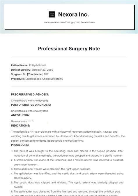 Image result for Doctor Note for Surgery