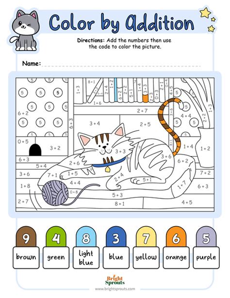 Image result for Addition by Number Color Math Worksheets