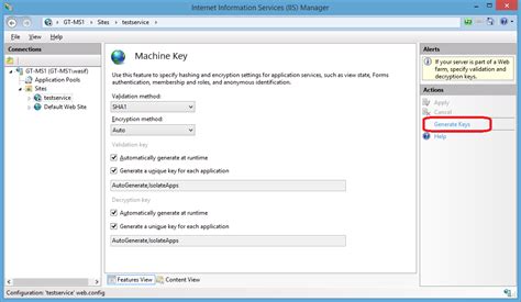 Image result for IIS Machine Keys Explained