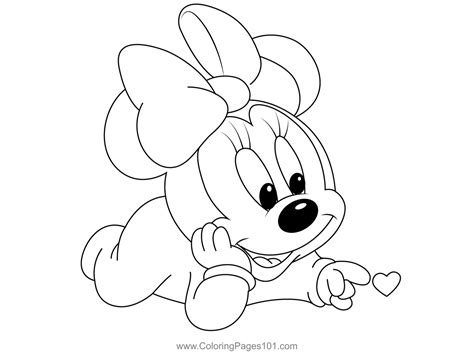 Image result for Minnie Mouse Coloring Pages