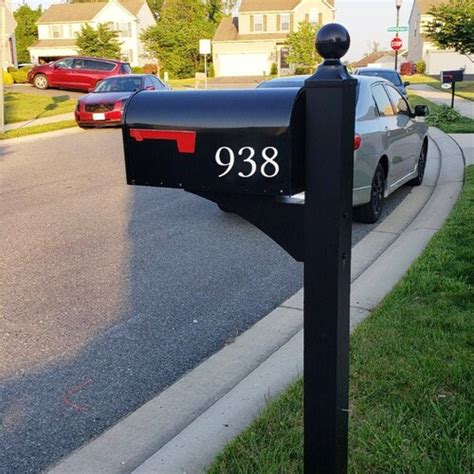 Image result for Custom House Numbers Mailbox