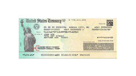 Image result for Stimulus Check Format