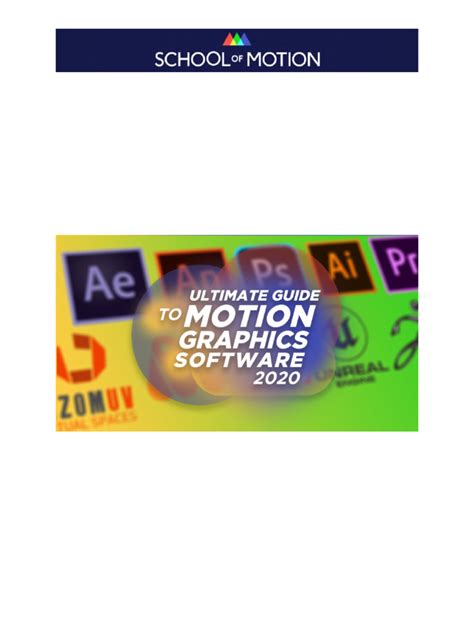 Image result for Motion Graphics Software for Beginners