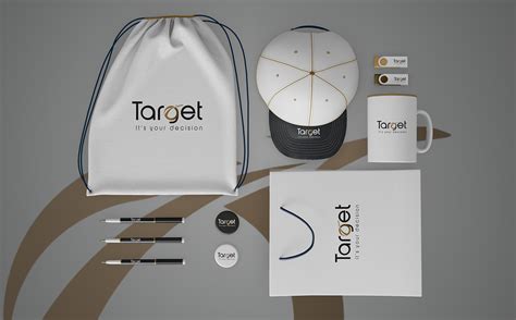Target logo design on Behance