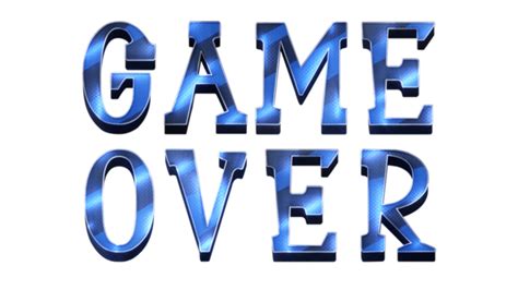 Image result for Game Over Ending