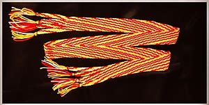 Image result for Cherokee Finger Weaving Patterns