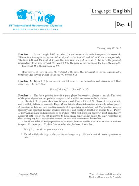 Image result for Math Olympiad Questions