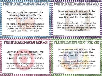 Image result for Array Task Cards