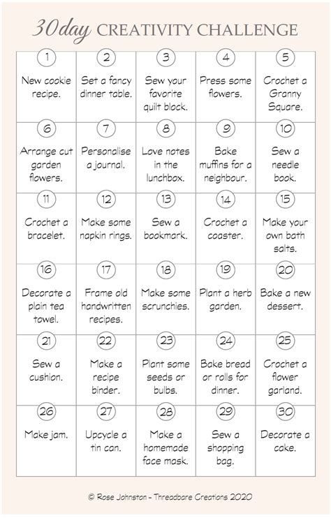 Image result for Creativity Challenge Template