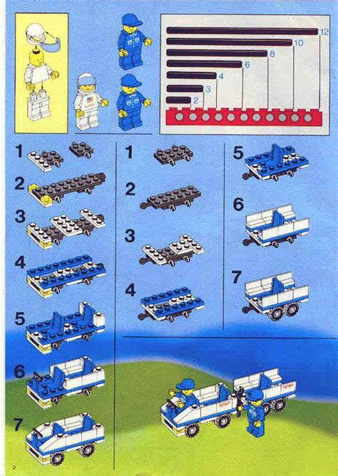LEGO Instructions for set 1682 Space Shuttle Launch, Town - Flight