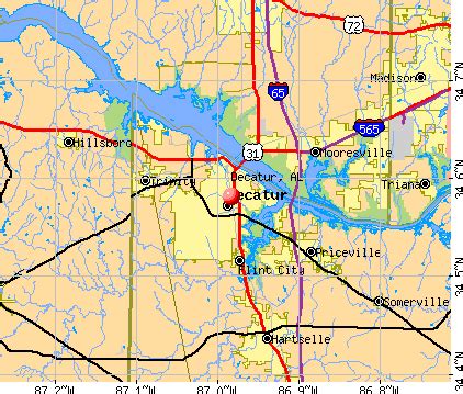 Image result for Decatur Al Zip Code Map