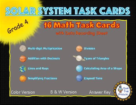 Image result for 3rd Grade Science Task Cards