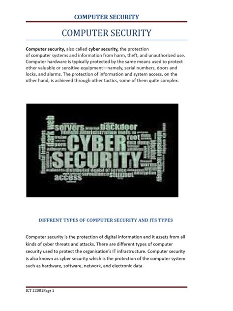 Image result for Basics of Computer Security PDF