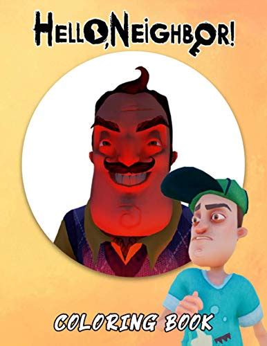 Image result for Hello Neighbor Coloring Book