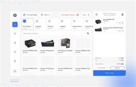 Image result for POS System User Interface