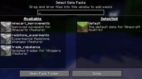 Image result for How to Use Data Pack in Minecraft Java 1.16.5