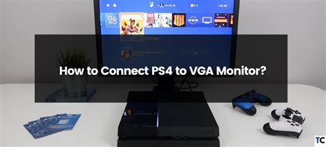 Image result for How to Connect PS4 to Computer Monitor