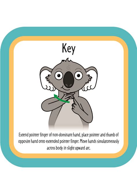 Image result for Key Word Sign