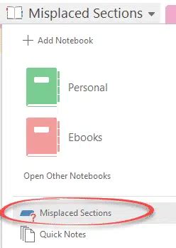 Image result for Missing File Tab in OneNote
