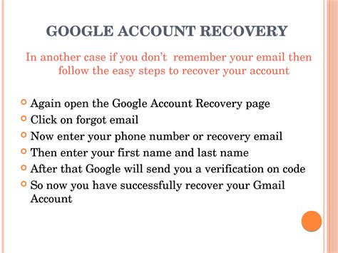 Image result for Google.com Account Recovery Password