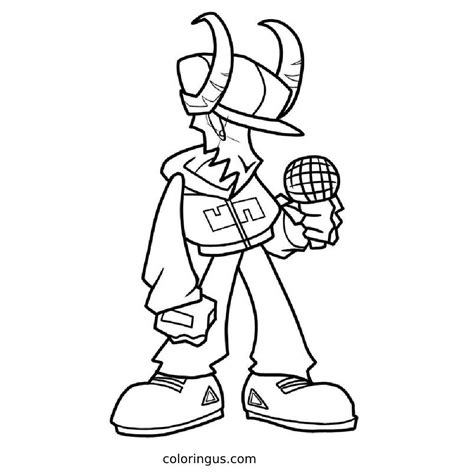Image result for FNF Coloring Pages