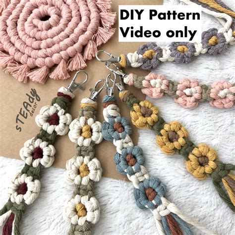 Image result for Macrame Flower Tutorial