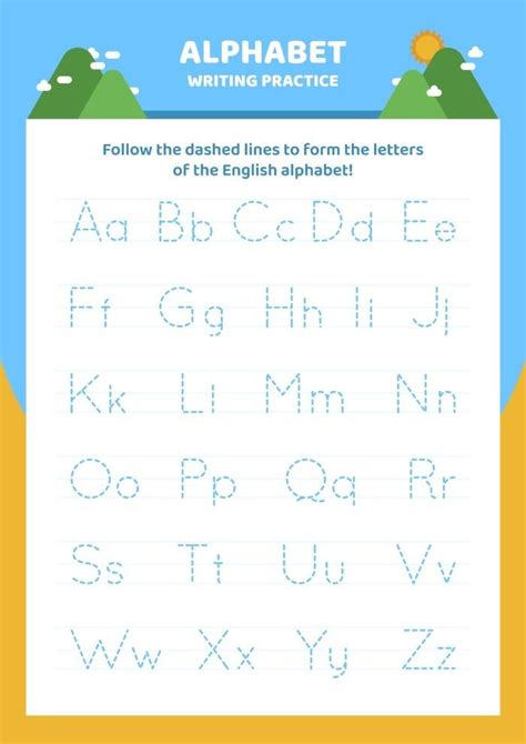 Image result for Learning to Write Alphabet Templates PDF