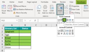 Image result for Checklist Examples in Excel