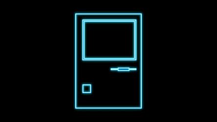 Image result for Neon Blue Computer