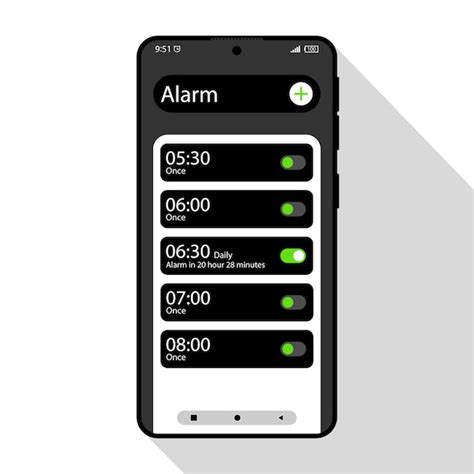 Image result for Alarm Mobile Screen