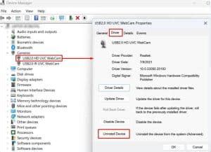 Image result for Surface Pro 7 Camera Status Device Power Failure